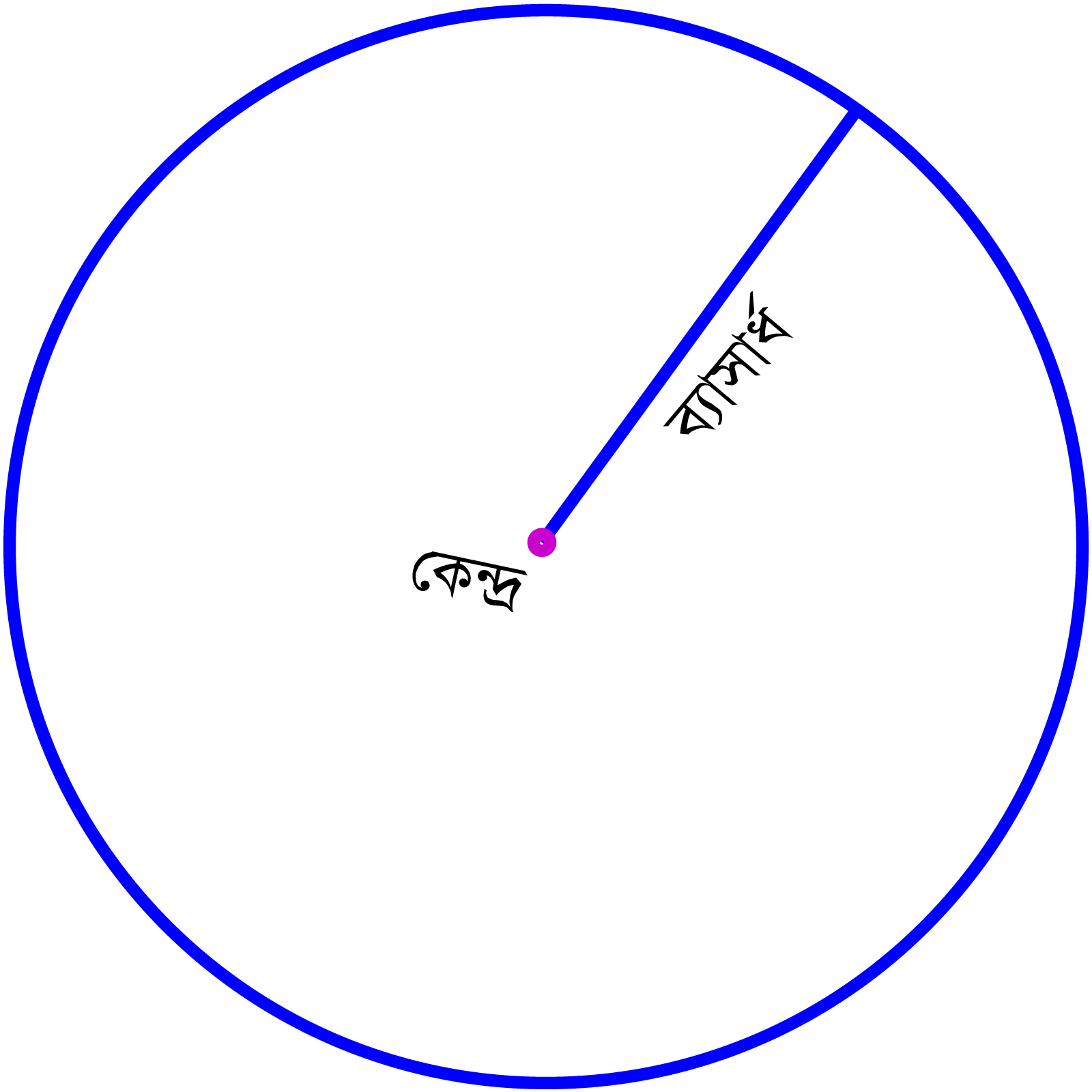 Parts of a Circle Worksheet | Naming Labeled Components of a Circle